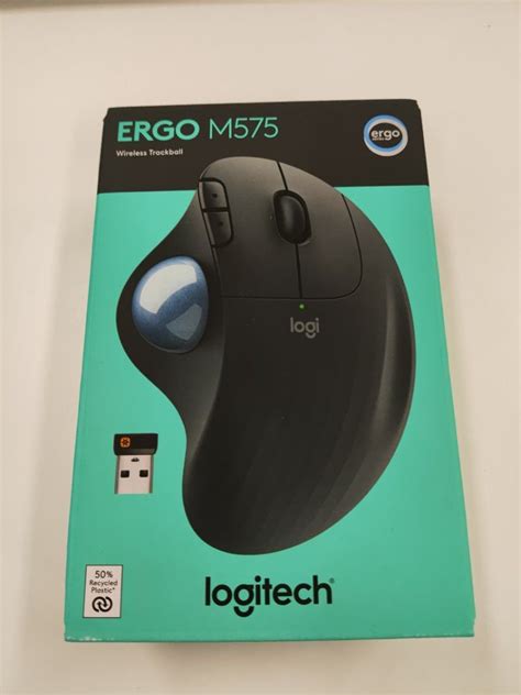 Logitech Wireless Ergonomic Mouse Ergo M Computers Tech Parts Accessories Mouse