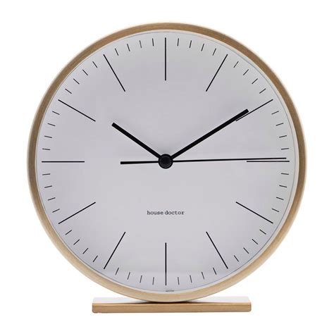 Hannah Table Clock 15 Cm Gold From House Doctor Royaldesign