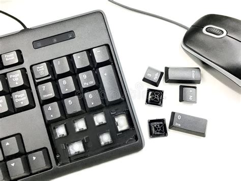 Broken Keyboard Stock Image Image Of Error Access Technology