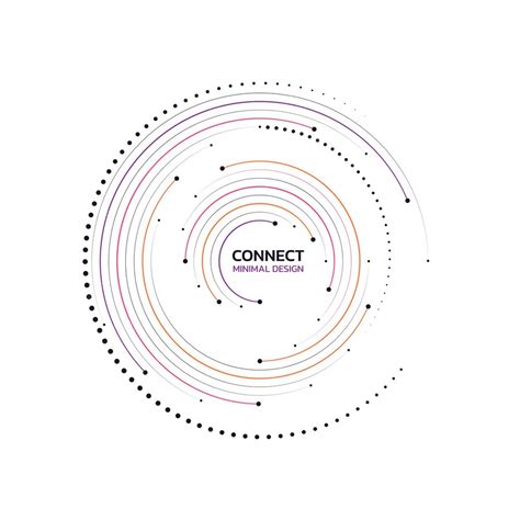 Premium Vector Abstract Network Connection Icon Logo Design Vector Illustration