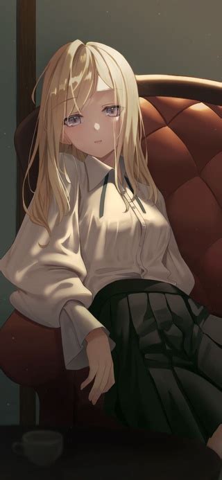 金发少女动漫手机动态壁纸 动漫手机壁纸下载 元气壁纸