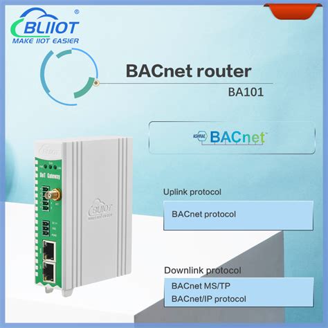 Bliiot Ba101 Bacnet Ms Tp To Bacnet Ip Bacnet Routers For Bas Hvac Rs485 To Ethernet And