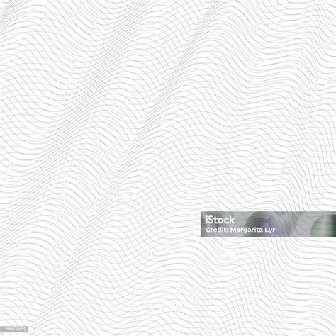 Net 추상 회색입니다 예술 디자인 섬유 네트워크 질감 메쉬 기복이 미묘한 라인 물결선 얇은 곡선 벡터 흑백 얽힌된 패턴입니다 흰색 배경입니다 Eps10 그림 길로쉐에 대한