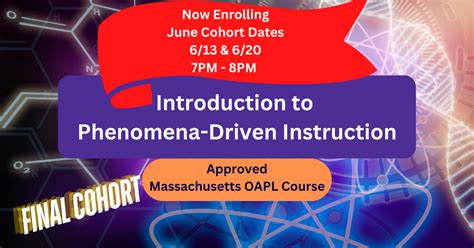 Instructor Supported Introduction To Phenomena Driven Instruction Educate On Purpose