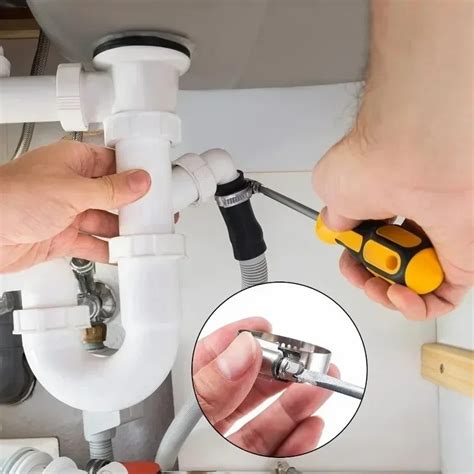 Water Pipe Hose Clamp Stainless Steel Heavy Duty Hose Clamps Faucet