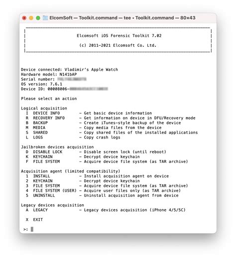 Apple Watch Forensics The Adapters ElcomSoft Blog