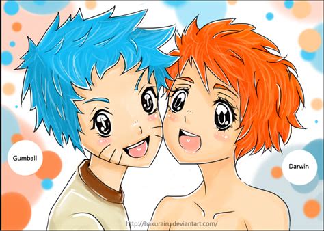 Gumball And Darwin By Hakurairu On Deviantart
