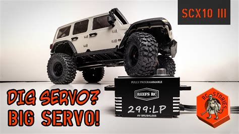Install A Full Size DIG Servo On SCX III RC Stories Garage Episode YouTube