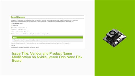 Issue Title Vendor And Product Name Modification On Nvidia Jetson Orin Nano Dev Board Help