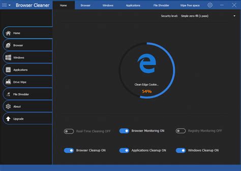 Browser Cleaner Permanent Deletion Real Time Cleaning