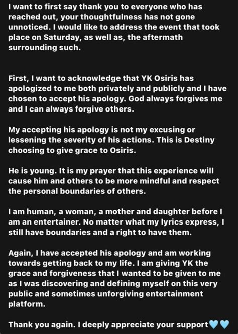 Sukihana Accepts Yk Osiris Apology After Attempting To Kiss Her 21ninety