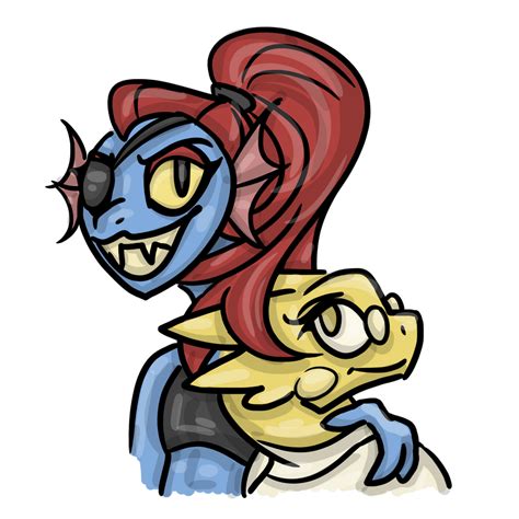 Alphys X Undyne By Kittify On Deviantart