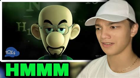 Smg4 Breaking Luigi Reaction Youtube
