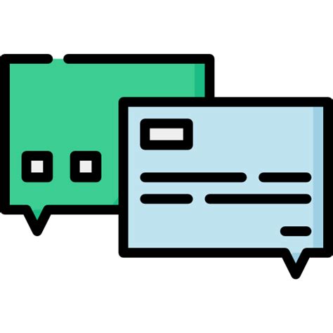 Bubble Speech Special Lineal Color Icon