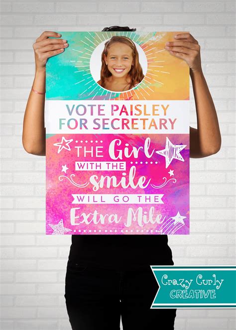 Cute Vote For Me Posters