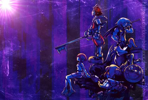 Purple Kh Wallpaper By Xxdarkkeybladexx On Deviantart
