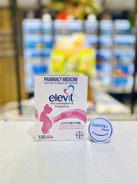 Vitamins And Minerals Elevit Pregnancy Nk 100v Daddys House