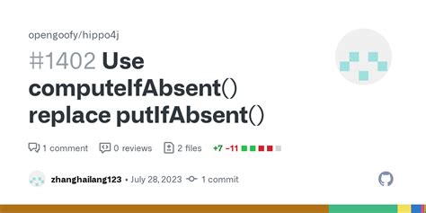 use computeifabsent replace putifabsent by zhanghailang123 · pull