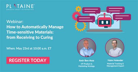 Manufacturing Optimization Webinars Plataine