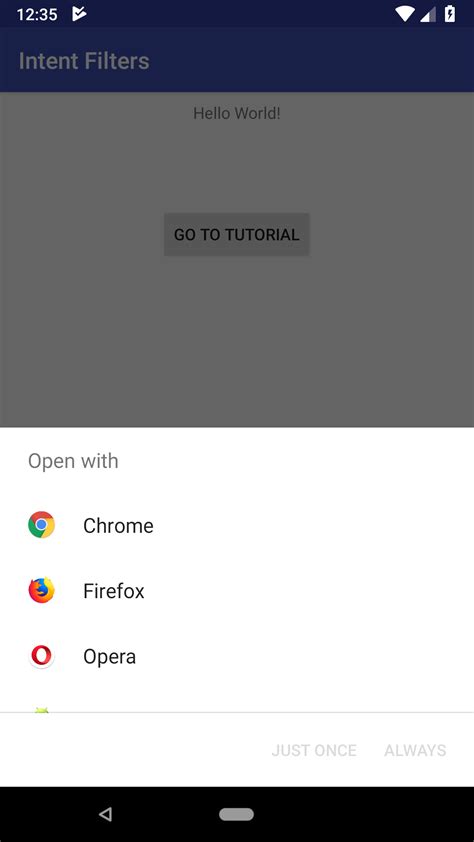 What Is Intent Filters In Android Exactly With Example Eyehunts