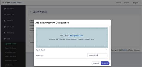 Connect Gl Inet Using Openvpn Client Knowledge Base