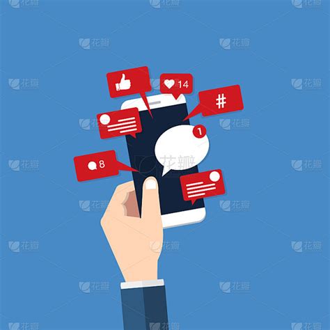 社交媒体智能手机
