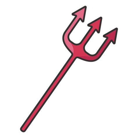 Demon Halloween Cute Trident Png And Svg Design For T Shirts