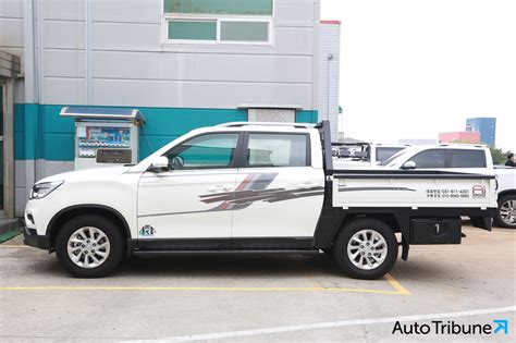 쌍용 렉스턴 스포츠 픽업 아닌 카고 트럭 등장