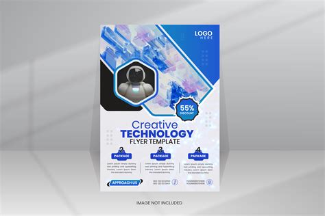 Creative Technology Flyer Template Graphic By Vmsit · Creative Fabrica