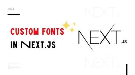 Adding Custom Fonts In Nextjs In 2024