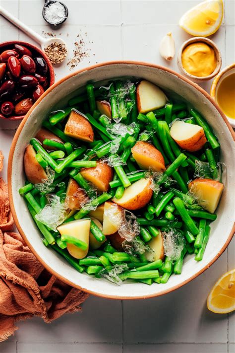 French Style Green Bean Potato Salad Minimalist Baker Recipes