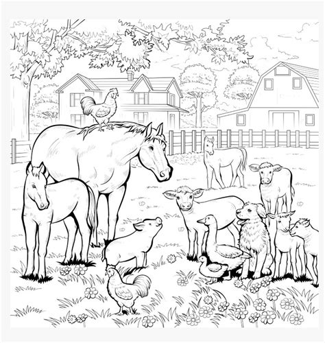 أوراق تلوين حيوانات للأطفال I 2025 Tegneserier Dyr Tegning