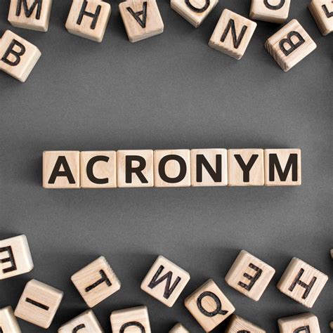 Acronyms Architecture Ph 01 7th Grade Professional Development