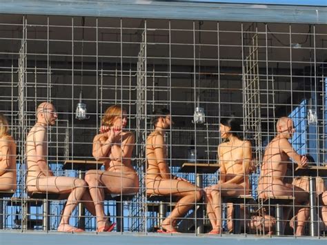 COURAGEOUS OR CRAZY Naked Cage Protest At Zero Degrees Osa S Eye Opinions Views On Nigeria