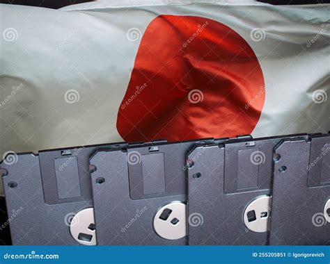 Floppy Disks Stock Image Image Of Connection File 255205851