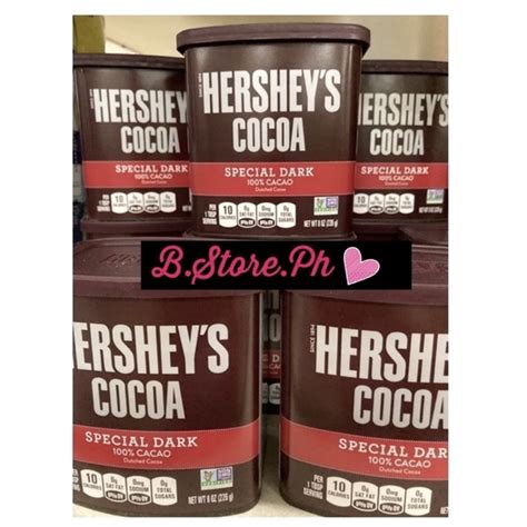 Hersheys Cocoa Special Dark 100 Cocoa 8oz 226g 1pc Shopee Philippines