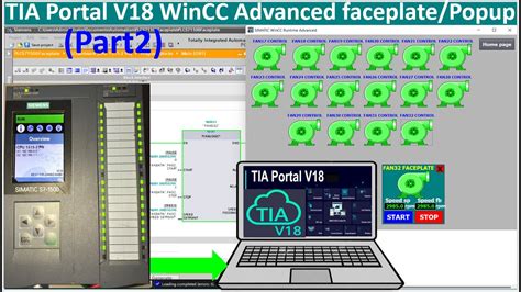 Tia Portal V18 Wincc Advanced Plc S7 1500 Wincc Advanced Popup Up Screen Part 2 Youtube