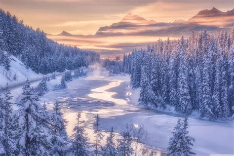 4k Nature Winter Wallpapers Wallpaper Cave
