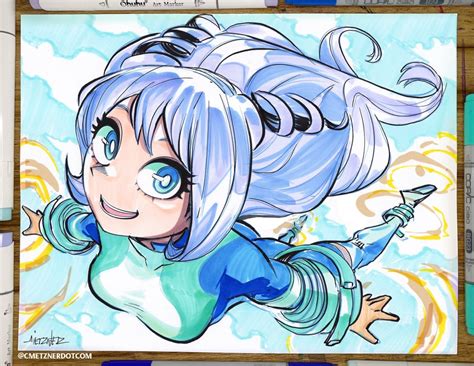 Nejire On The Scene By Passérieux R Churchofnejire
