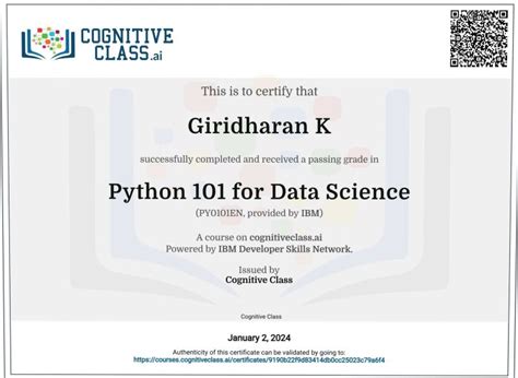 giridharan k on linkedin python datascience cognitiveclass ibm learningjourney dataanalysis…