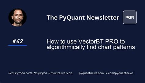 How To Use Vectorbt Pro To Algorithmically Find Chart Patterns Pyquant News