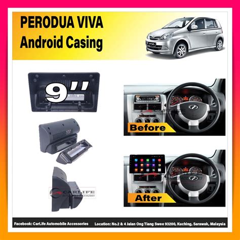 Perodua Viva 9 Android Player Casing Shopee Malaysia