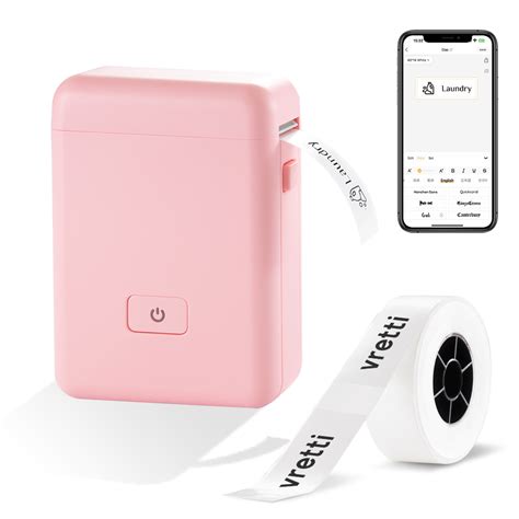 Jadens Label Maker Portable Bluetooth Label Maker Machine With 1 Label