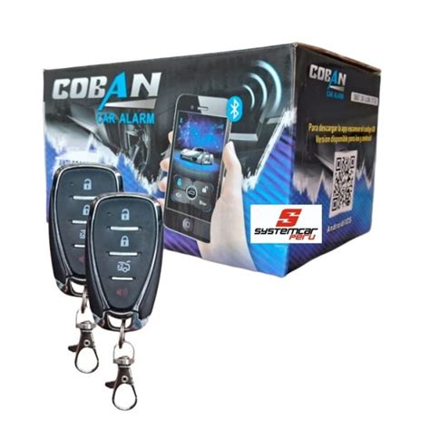 Alarma Coban Con Bluetooth Código Variable Modelo Ch3 Systemcarperu