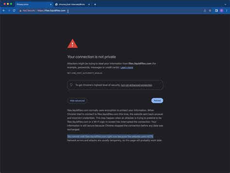 Renew Expired Certificate Liquidfiles Documentation