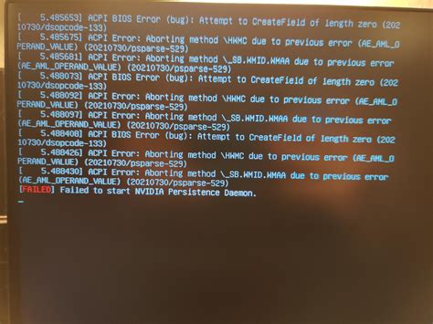 Kubuntu 22 04 Failed To Start Nvidia Persistence Darmon R Kubuntu