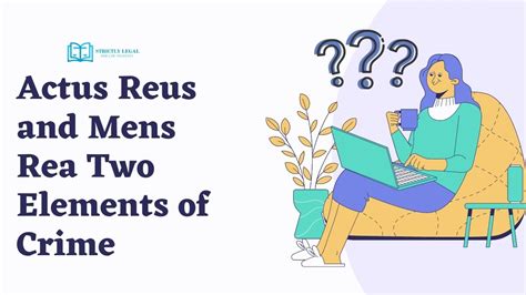 Actus Reus And Mens Rea Two Elements Of Crime Strictlylegal