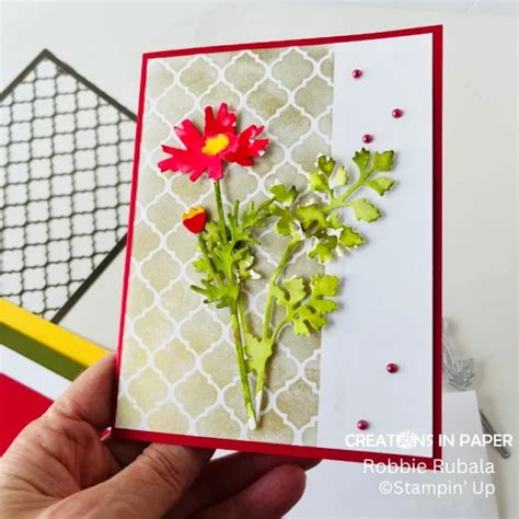 updating card ideas with new products creations in paper