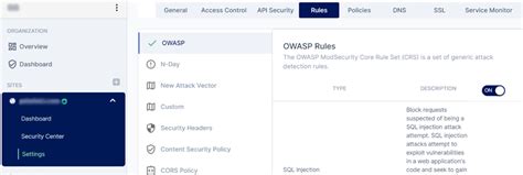 Owasp Rules Polaris Support