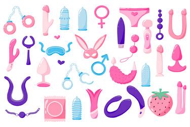 Sex Icons Set Symbol Xxx Royalty Free Vector Image
